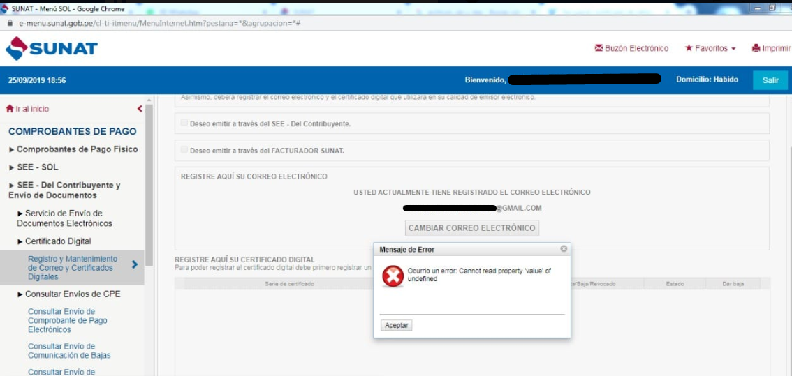 Certificado Digital Tributario Gratis SUNAT recomendaciones y errores - Mifact - Sistema de ...