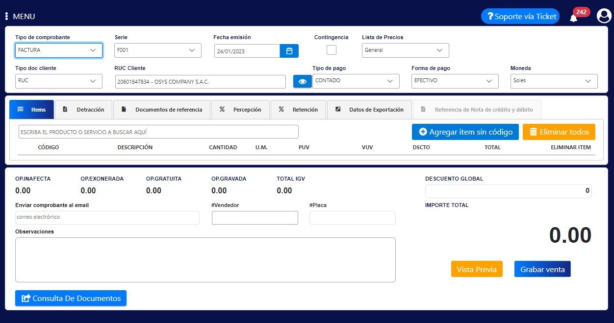 ¿Cómo emitir una factura electrónica en el sistema Mifact? - Mifact ...